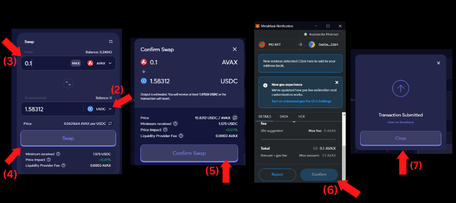 End-to-end Guide Using Trader Joe: A Decentralized Application