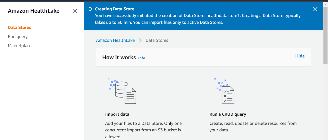 Population Health Analytics with AWS HealthLake and QuickSight