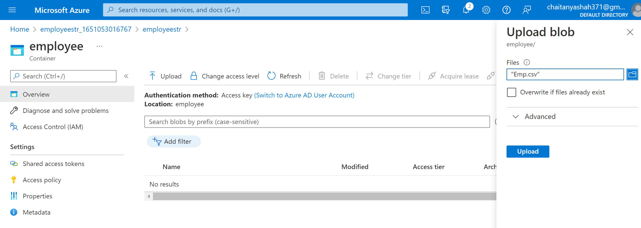From Blob Storage to SQL Database Using Azure Data Factory