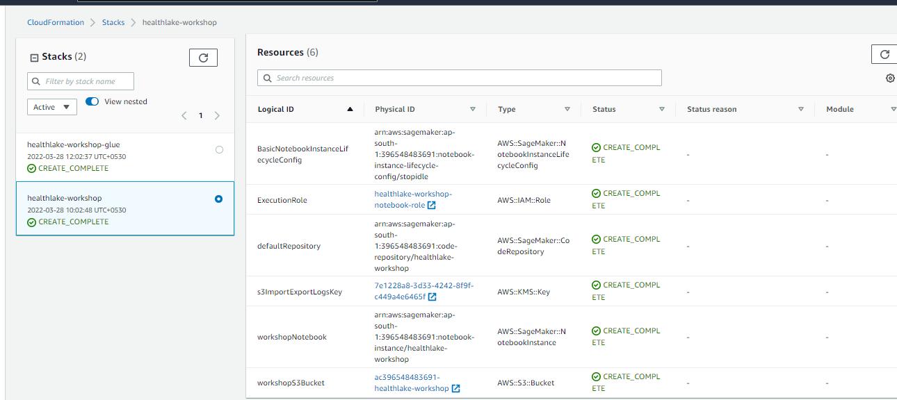 Population Health Analytics with AWS HealthLake and QuickSight